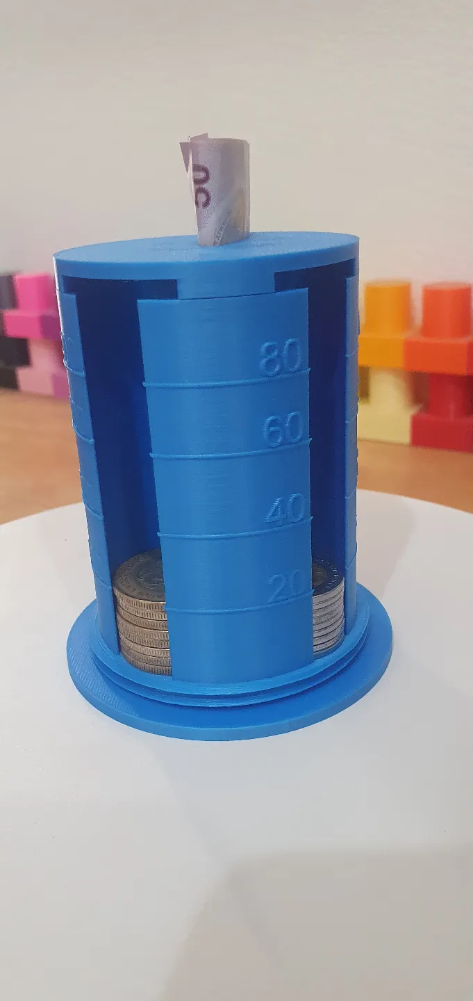 Shaving cream can-shaped coin holder by Bright box - MakerWorld