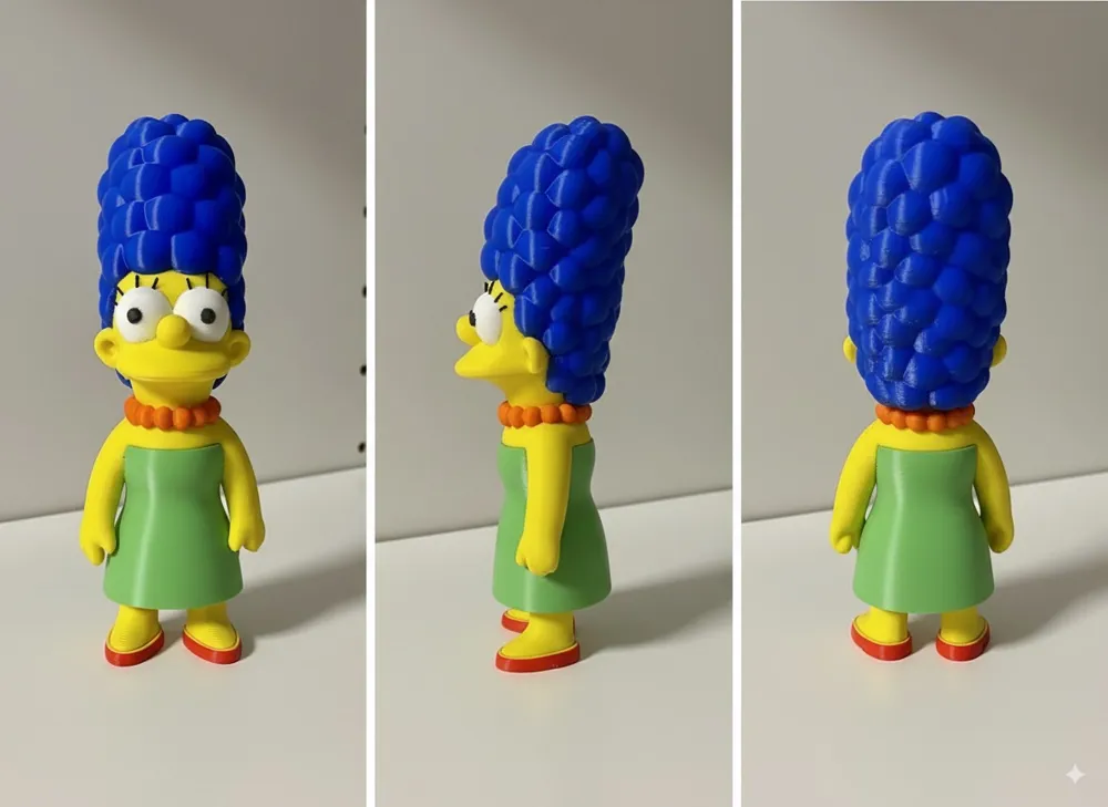 Marge Simpson by lucamoretti86 MakerWorld: Download Free 3D Models