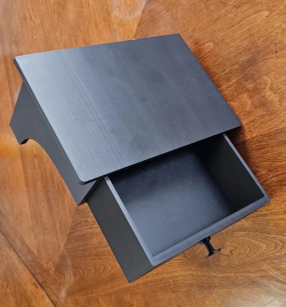Wall Shelf with Drawer - Free 3D Print Model - MakerWorld