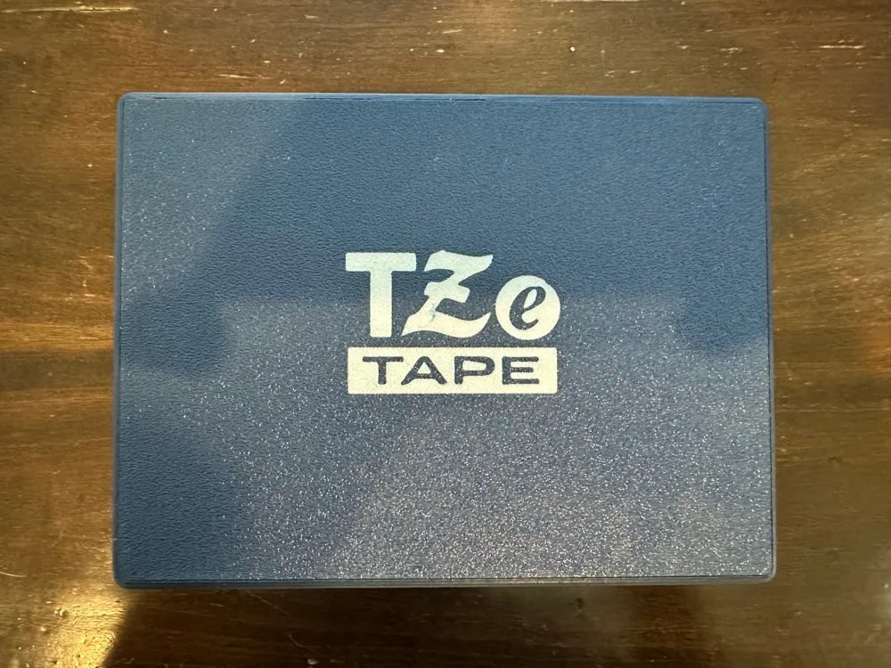 Brother P-Touch TZe Tape Gridfinity Box by FatCat MakerWorld: Download ...