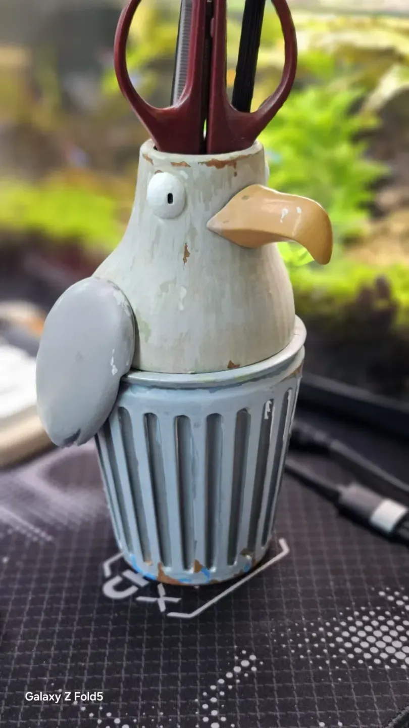 ZZZ Exclusion Zone Zero Seagull Poop Bin by 糖糖 - MakerWorld