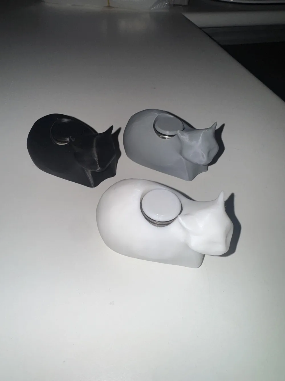 meme cat uiiaiu spinning cat fidget spinner - Free 3D Print Model ...