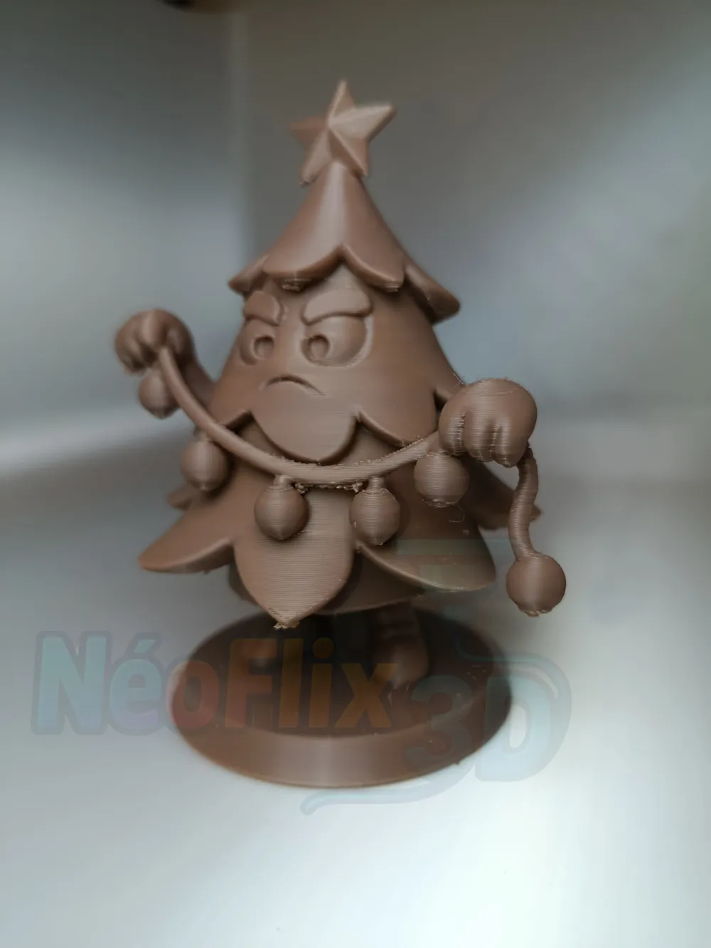Grumpy Christmas Tree by Neoflix3d MakerWorld: Download Free 3D Models