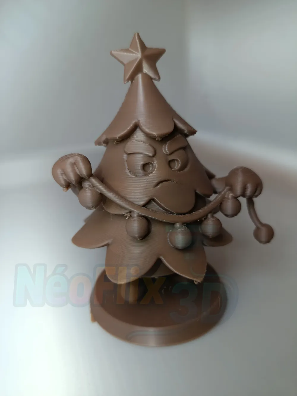 Grumpy Christmas Tree by Neoflix3d MakerWorld: Download Free 3D Models