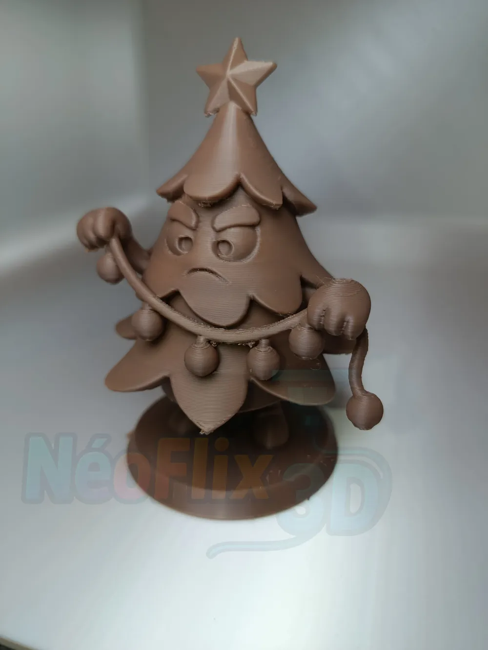 Grumpy Christmas Tree by Neoflix3d MakerWorld: Download Free 3D Models