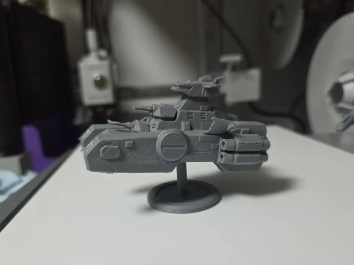 Gundam SCV-70 White Base Pegasus - Free 3D Print Model - MakerWorld