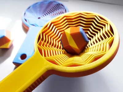 Stress-Relief Throwing Ball Sports Game: Luobo Tower Racket - Free 3D ...