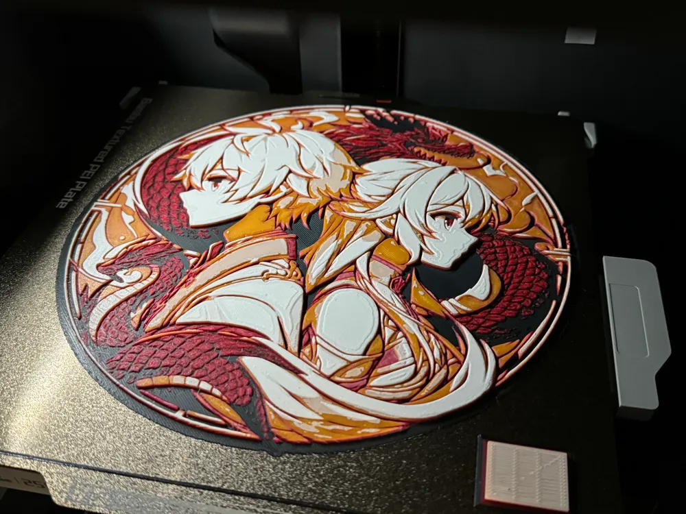 Genshin Impact Year of the Dragon | Wall Art by im.jackharvest - MakerWorld