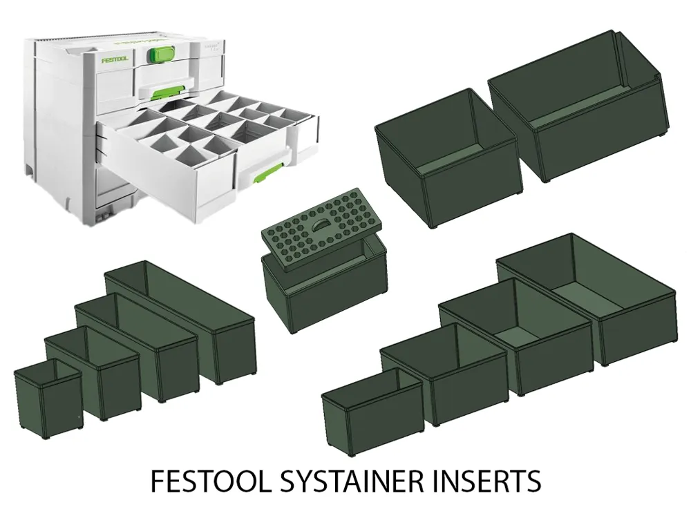 Festool / Tanos Sortainer inserts by Marshall1985 MakerWorld: Download ...