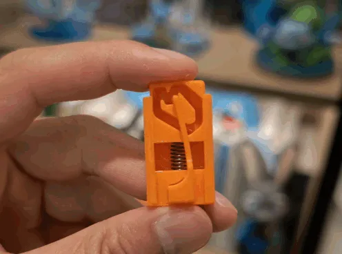 Push-Push Mechanism 2 Self-locking Switch - Free 3D Print Model ...