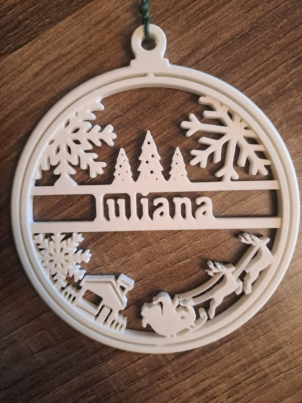 Cozy Christmas: Customizable Ornament by Paul - MakerWorld