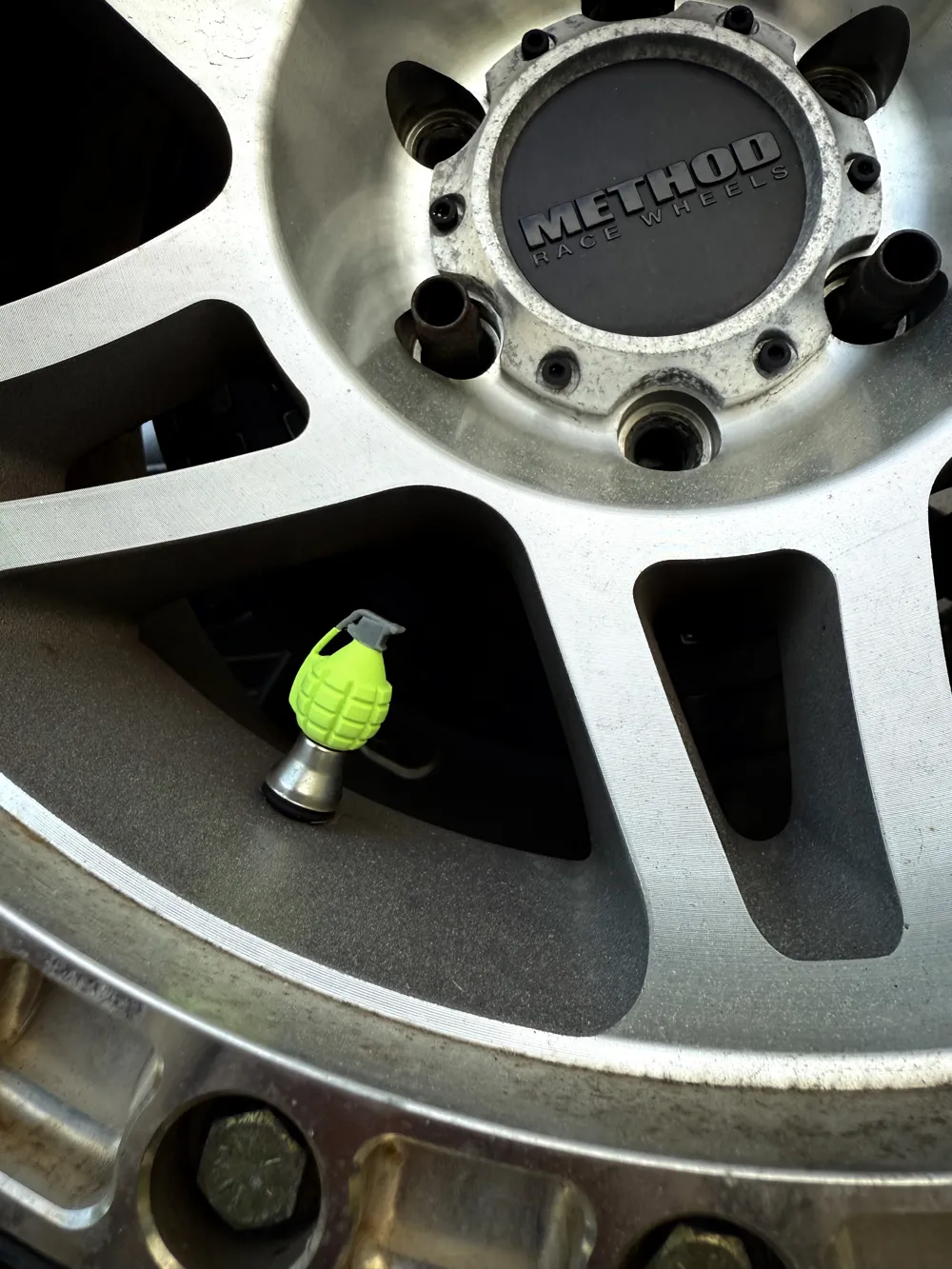Valve Stem Caps : Hand Grenade - Free 3D Print Model - MakerWorld