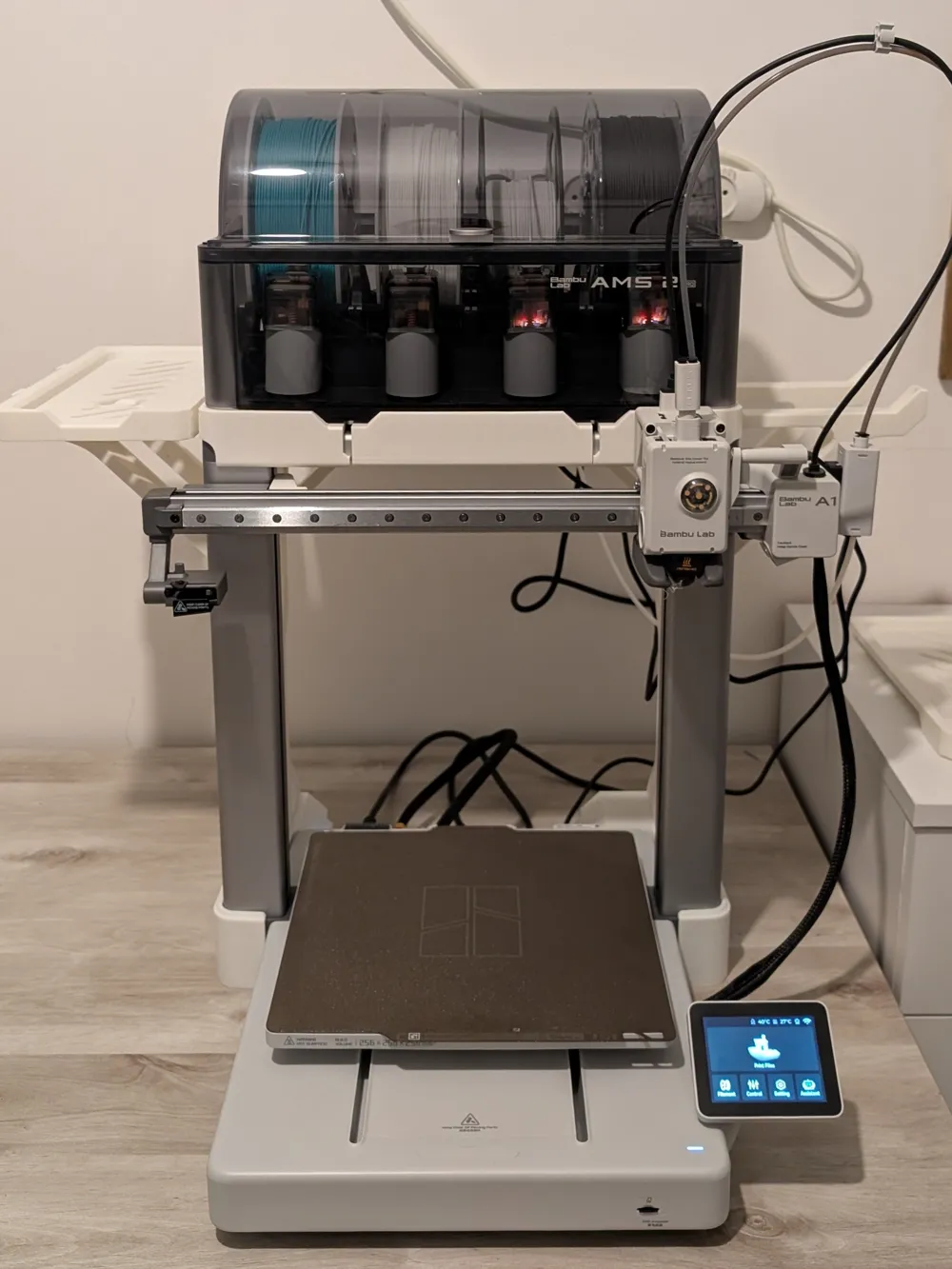 AMS2 Pro Top Shelf System for Bambu Lab A1 - Free 3D Print Model ...