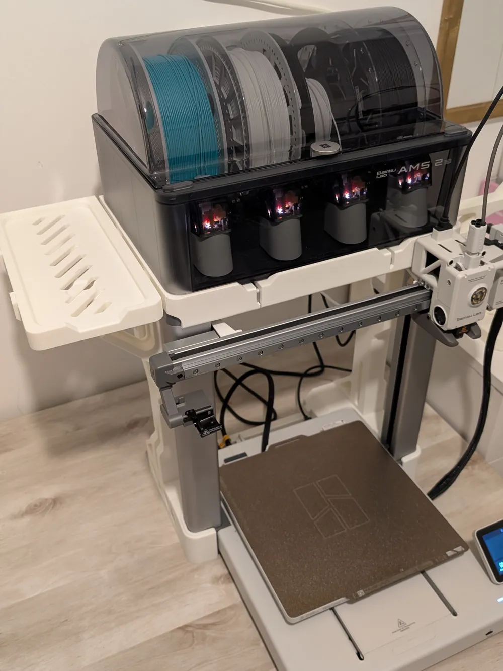 AMS2 Pro Top Shelf System for Bambu Lab A1 - Free 3D Print Model ...