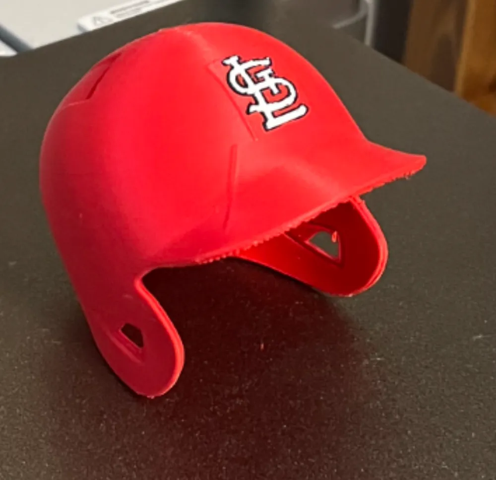 STL Cardinals MLB Helmet - Free 3D Print Model - MakerWorld