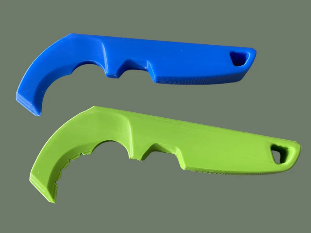 Hooked Box Opener / Utility Knife by DatumCAD MakerWorld: Download Free ...