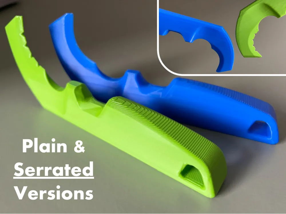 Hooked Box Opener / Utility Knife by DatumCAD MakerWorld: Download Free ...