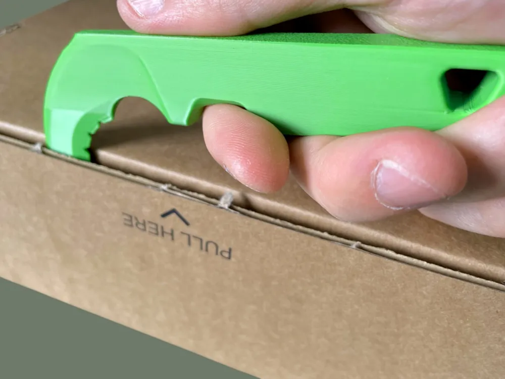 Hooked Box Opener / Utility Knife by DatumCAD MakerWorld: Download Free ...