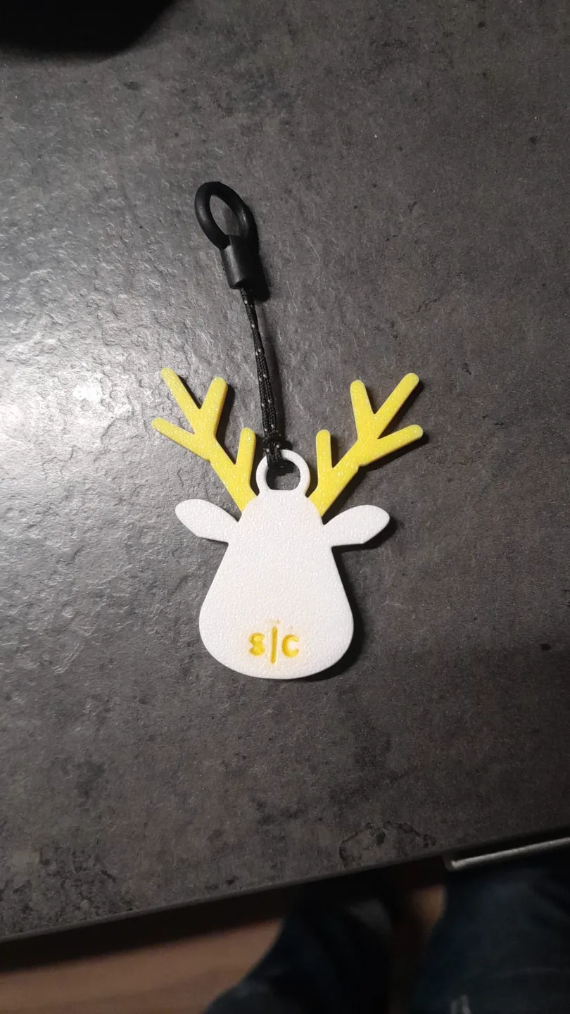 reindeer keychain/Christmas decoration by frankie80 - MakerWorld
