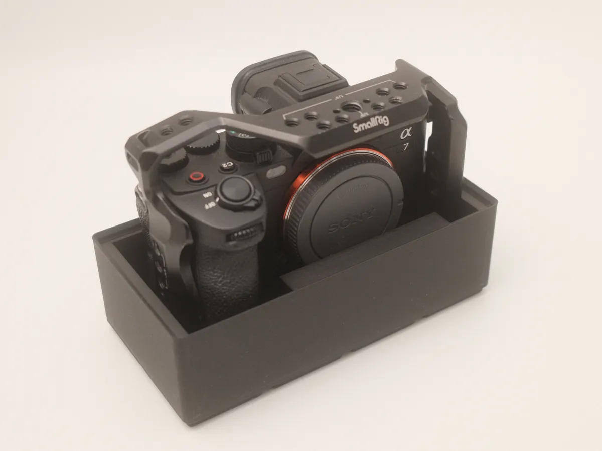 Sony A7 IV Smallrig Cage - Box - Cutout Gridfinity - Free 3D Print ...