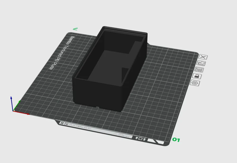 Caja con recorte para la jaula SmallRig de la Sony A7 IV – Gridfinity ...