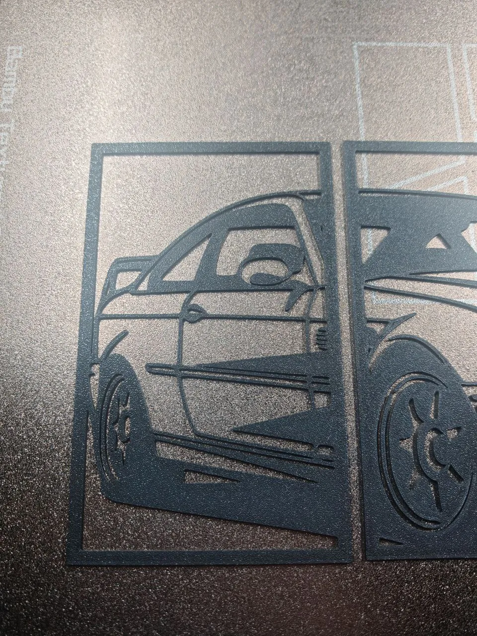 Classic BMW E46 M3 coupe Wall Art - Free 3D Print Model - MakerWorld
