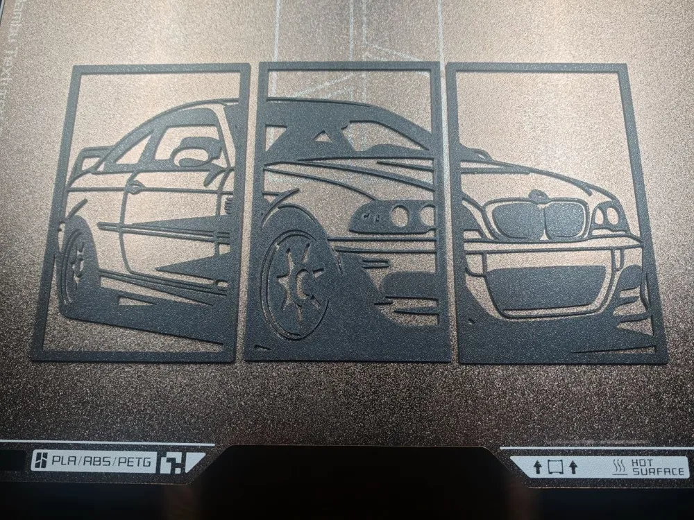 Arte de pared de coupé clásico BMW E46 M3 - Modelo de impresión 3D ...