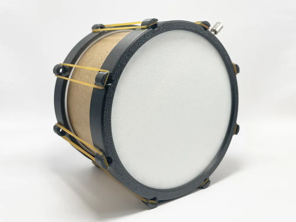 Cardboard Drum Music Box (Hand Winding Kit-K015) by SheepMe! MakerWorld ...