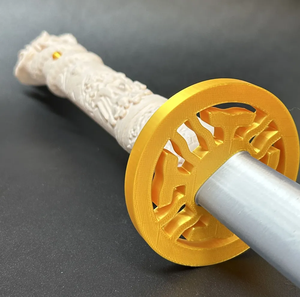 Highlander Connor MacLeod Katana Sword Inspired - Free 3D Print Model - MakerWorld