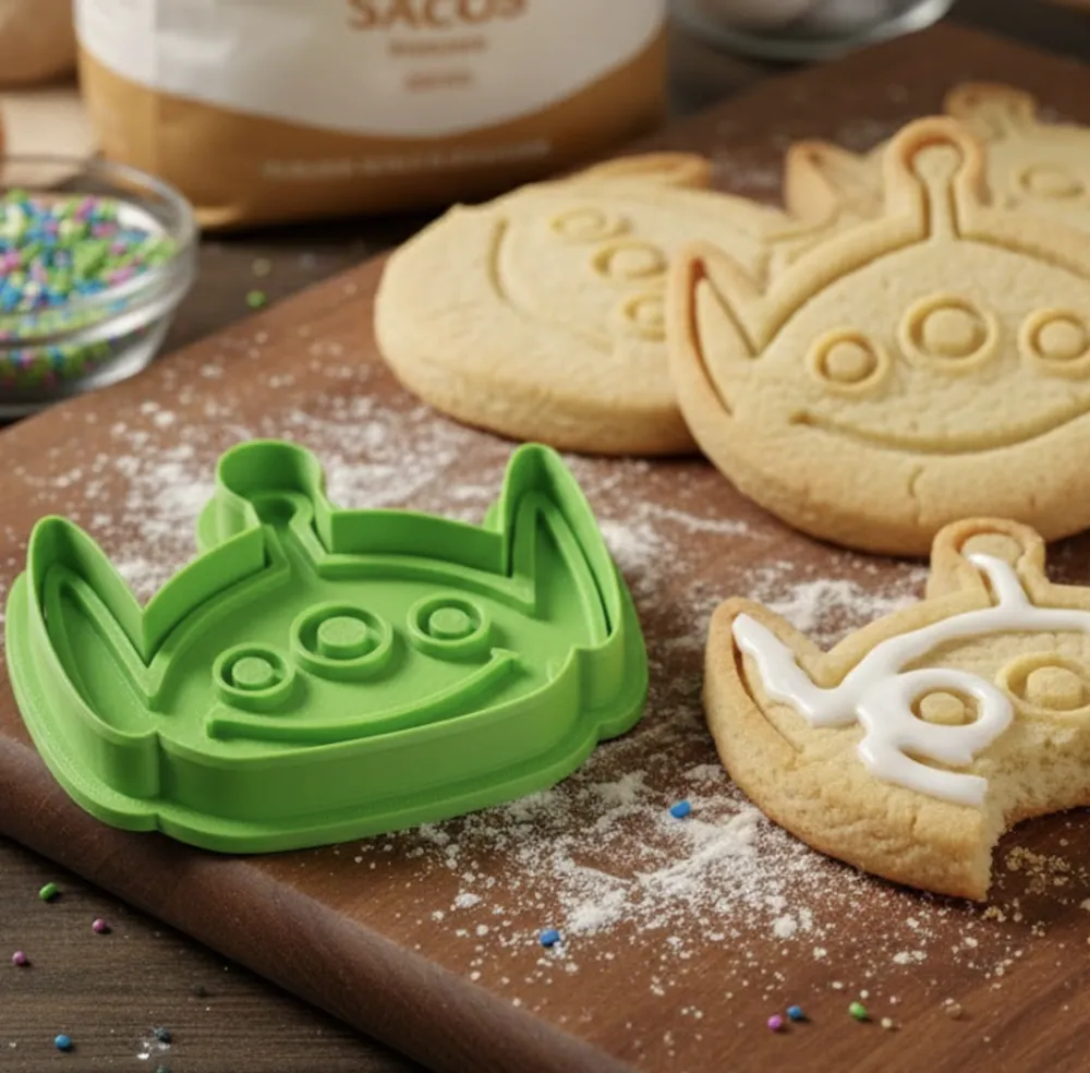 Disney Pixar Toy Story Alien cookie cutter - Free 3D Print Model ...