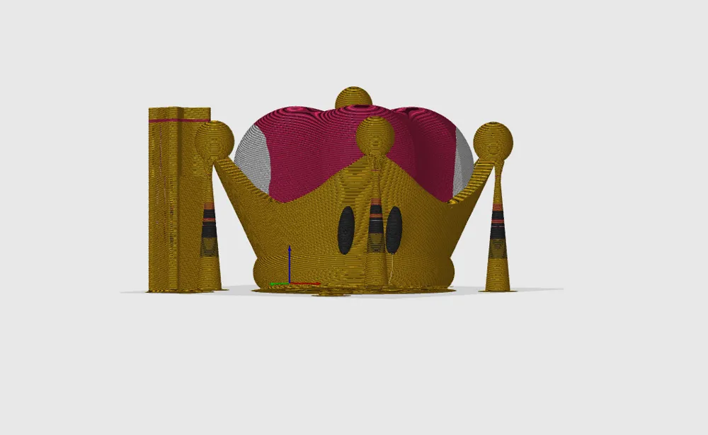 Princess Peach Crown by Sally Ruby MakerWorld: Download Free 3D Models