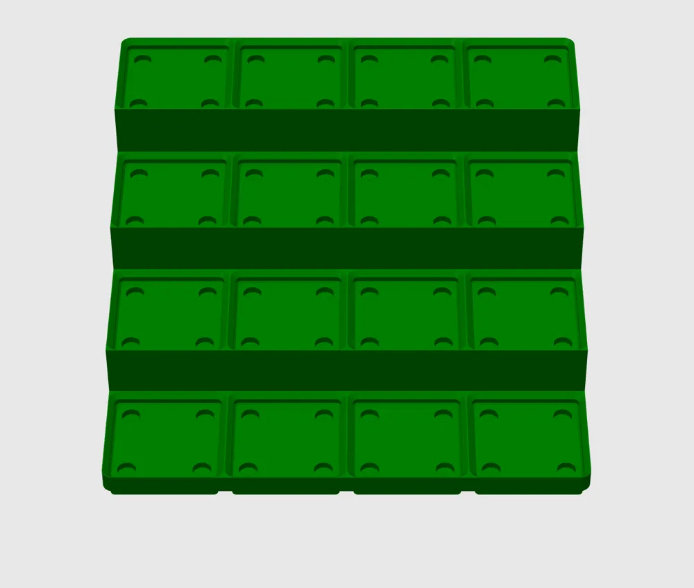 Gridfinitiy Base Stepped: Storage Baseplate Remixed by patrick33x ...