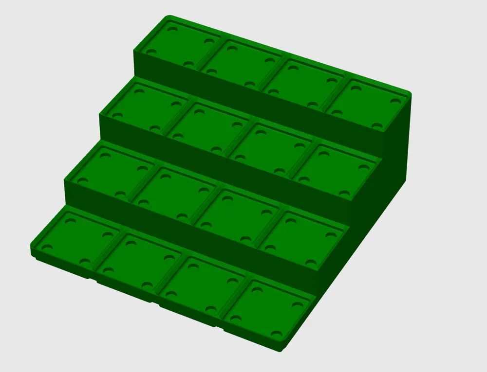 Gridfinitiy Base Stepped: Storage Baseplate Remixed by patrick33x ...