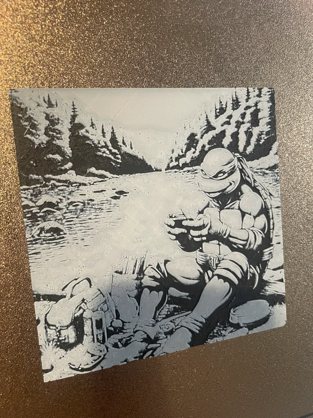 Ninja Turtle Art / Hueforge / Wall art / TMNT / by 3D Prints This Week ...