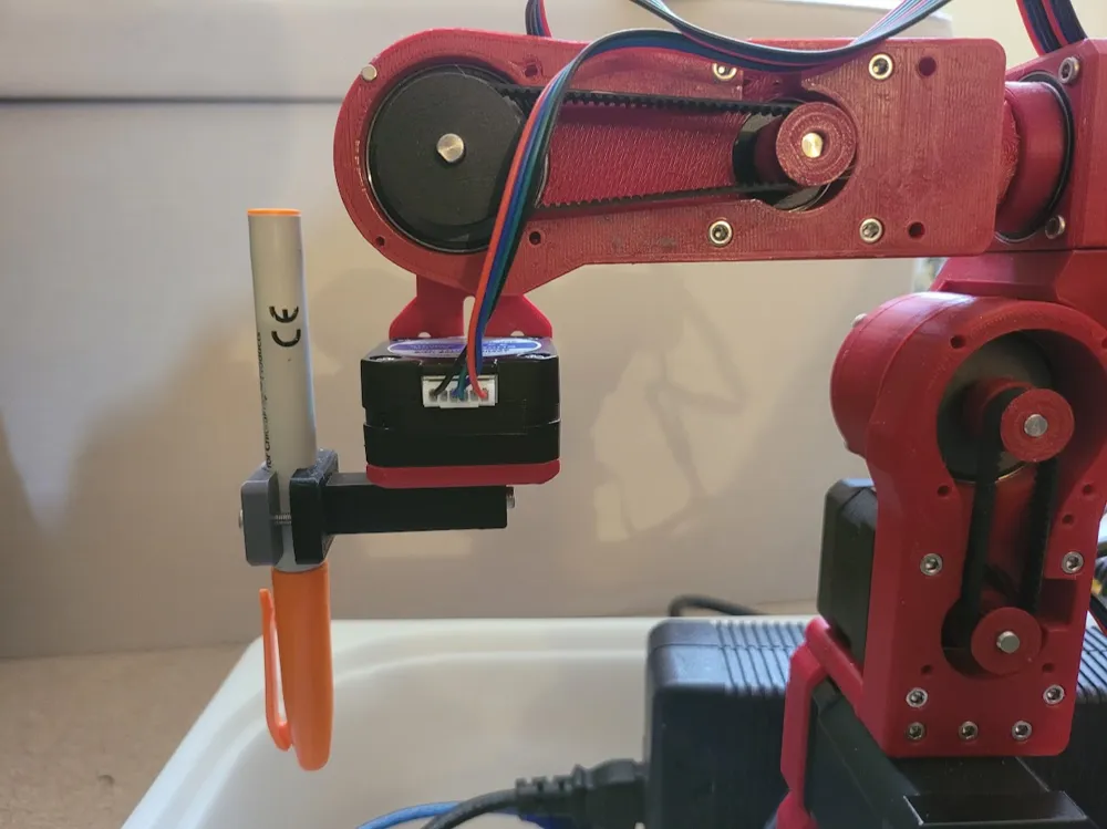 Pen Holder for Robot Arm Nema17 motor by DrRobotCNC - MakerWorld