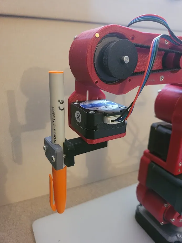 Pen Holder for Robot Arm Nema17 motor - Free 3D Print Model - MakerWorld