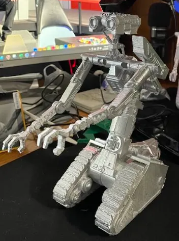Johnny Five from Short Circuit Remixed by Mr. Scott MakerWorld ...