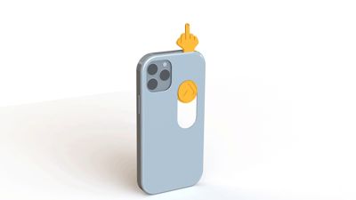 Iphone 15 Pro Case - Sliding Middle Finger by 3DXAV - MakerWorld