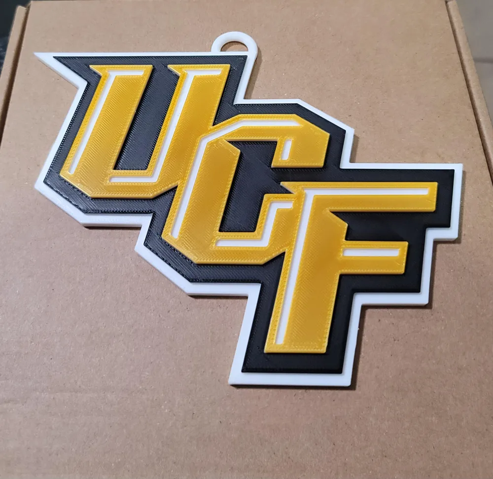 UCF 3D Logo 180mm series by mercadogarzas - MakerWorld