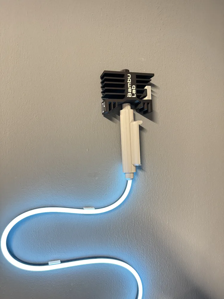 H2D Hotend LED Decorative Wand - LED Tube by mr_mkaay MakerWorld ...