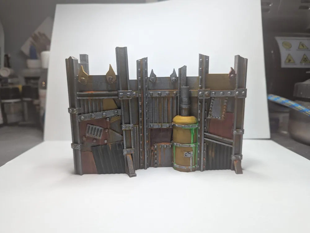 Scrap Walls by Two goblins in a trench coat MakerWorld: Download Free 3D Models