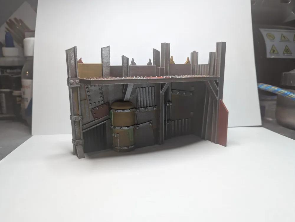 Scrap Walls by Two goblins in a trench coat MakerWorld: Download Free 3D Models