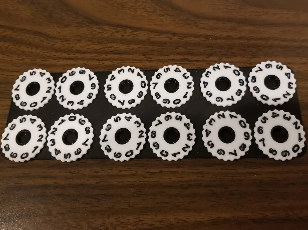 MTG Mana / Devotion Counter / Tracker 00-99 Dials - Free 3D Print Model ...