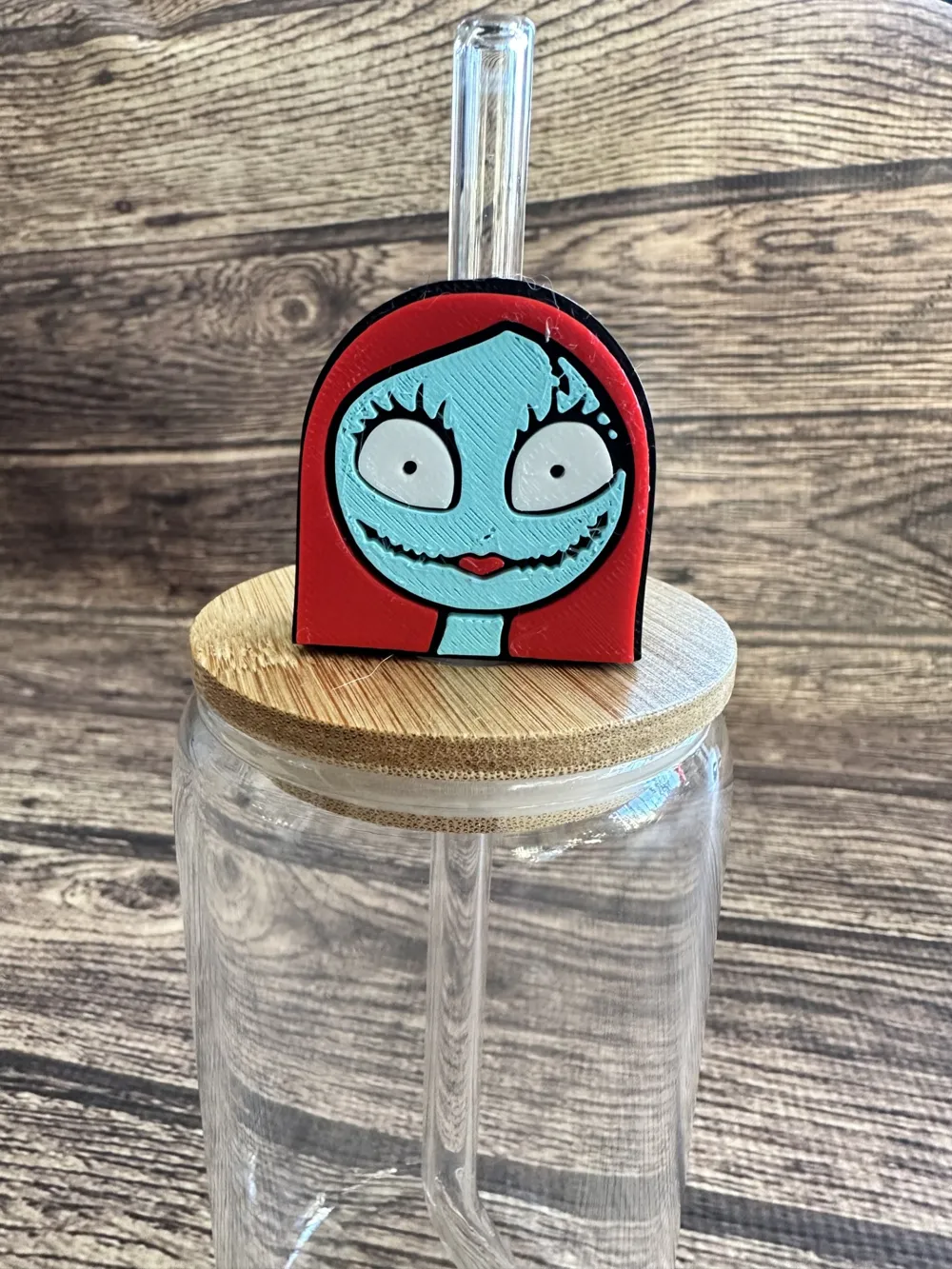 Sally Skellington Straw topper - Free 3D Print Model - MakerWorld