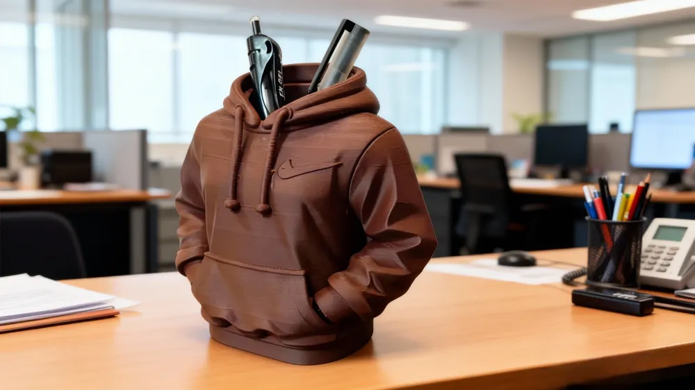Nike Hoodie Pen Holder - Free 3D Print Model - MakerWorld