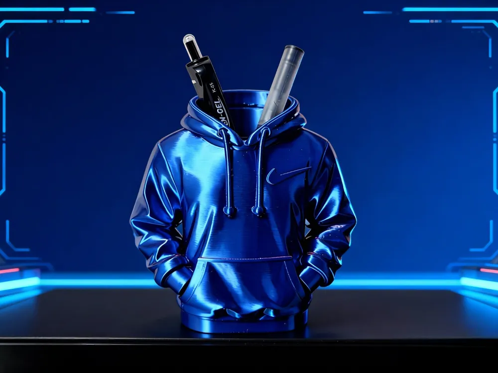 Nike Hoodie Pen Holder - Free 3D Print Model - MakerWorld