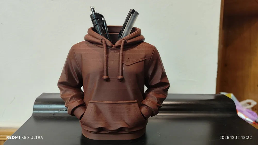 Nike Hoodie Pen Holder - Free 3D Print Model - MakerWorld