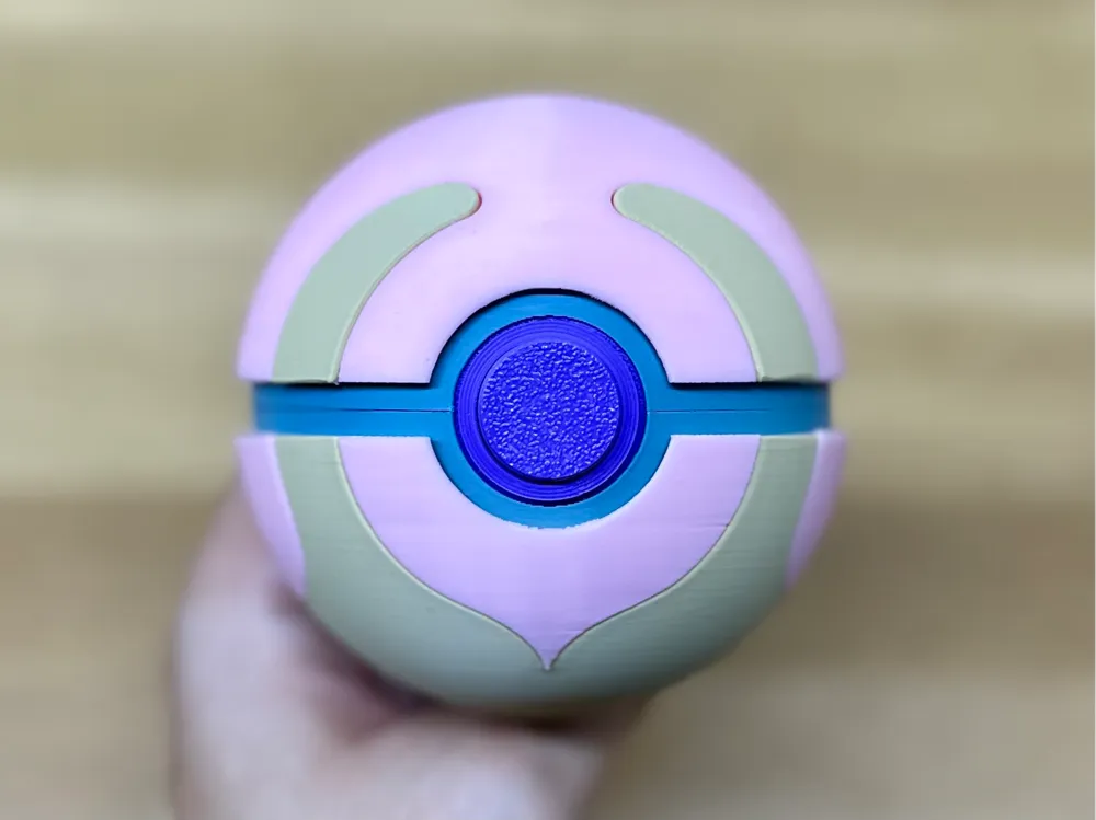 Heal Ball - Pokemon - Pokeball Functional by Torikami MakerWorld ...