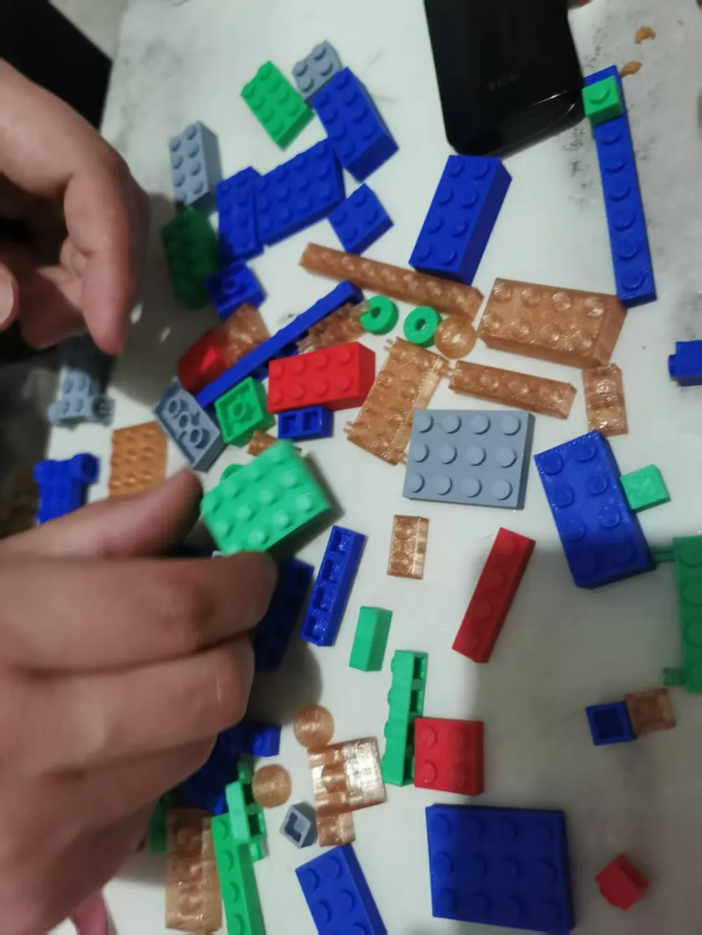 LEGO interlocking bricks (non-loose) - Free 3D Print Model - MakerWorld