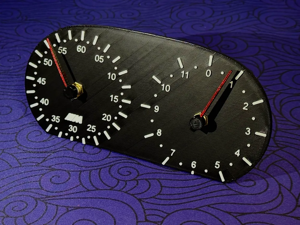 BMW Speedometer Clock by Konstantin - MakerWorld